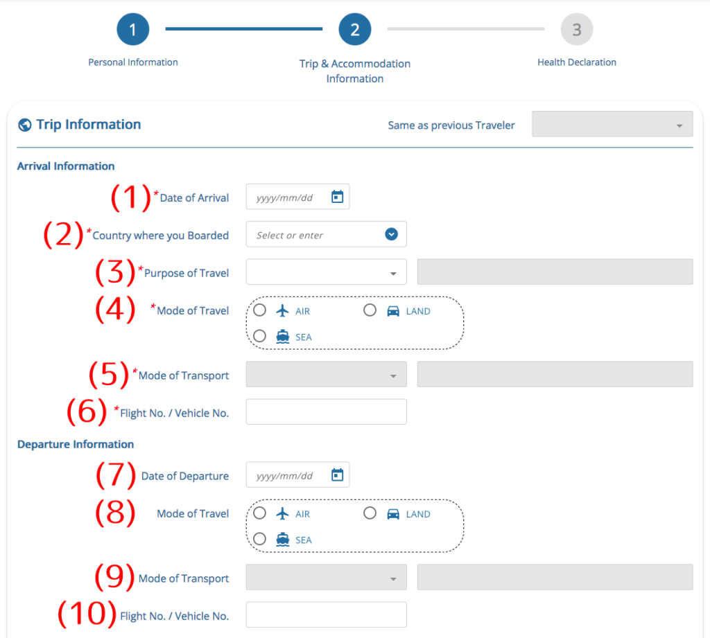 タイ デジタル アライバル カード(TDAC) | ワンズトラベル